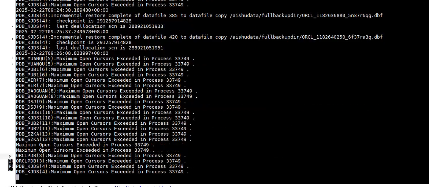# 紧急救场！解密ORA-01000：最大游标超限故障的全攻略（CDB/PDB与NON-CDB环境实战指南） - 知乎