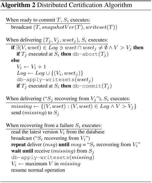 Database Replication Using Generalized Snapshot Isolation - 知乎