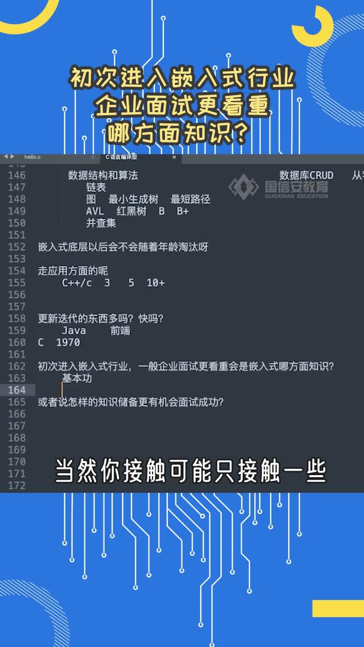 国信安老师说——嵌入式面试更看重哪方面知识? 知乎