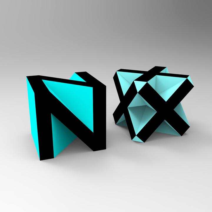 UG/NX 绘制一个“NX”模型，你会做吗？ - 知乎