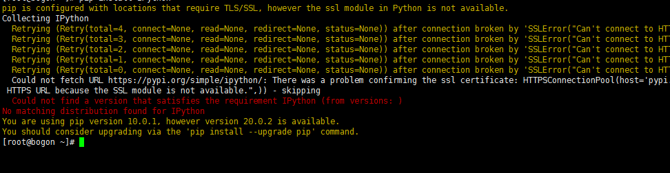 pip TLS/SSL问题 - 知乎