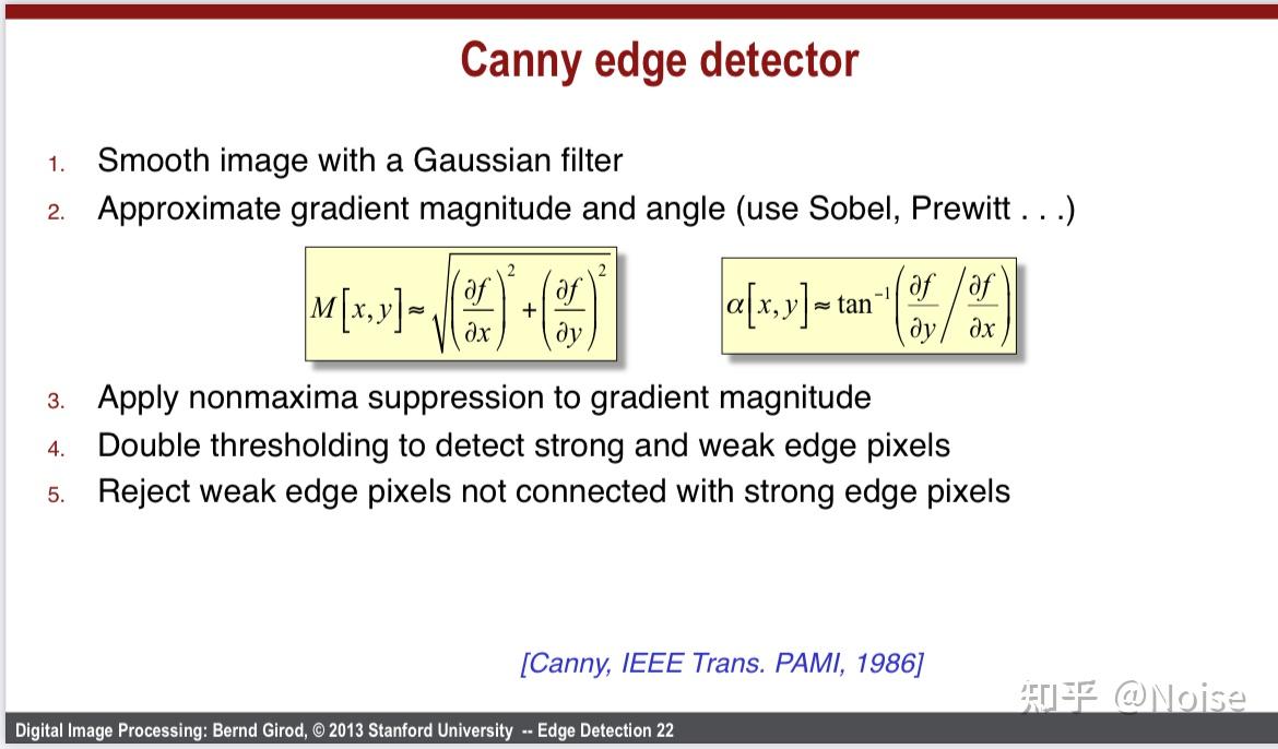 边缘检测，canny算法中的非极大值抑制的的目的是什么？ - 知乎
