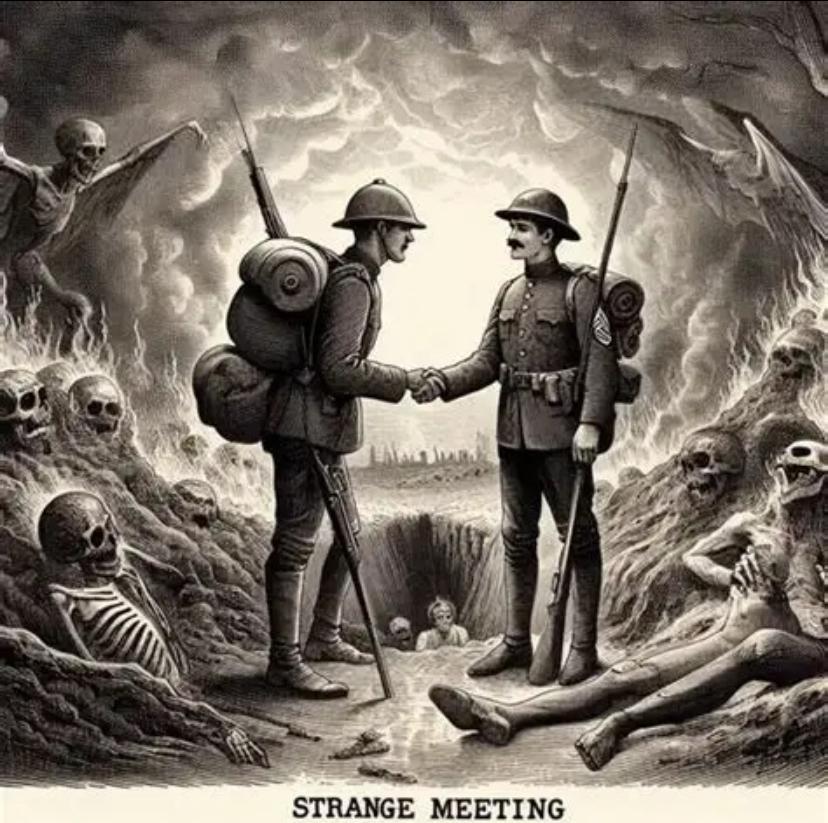 Wilfred Owen(威尔弗雷德·欧文)《Strange Meeting》《奇异的会面》解析 - 知乎