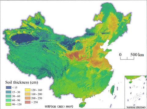 A00873 中国不同土壤类型空间分布图（附Shp数据下载链接） - 知乎