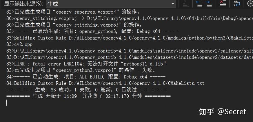 OpenCV+OpenCV_contrib编译 - 知乎