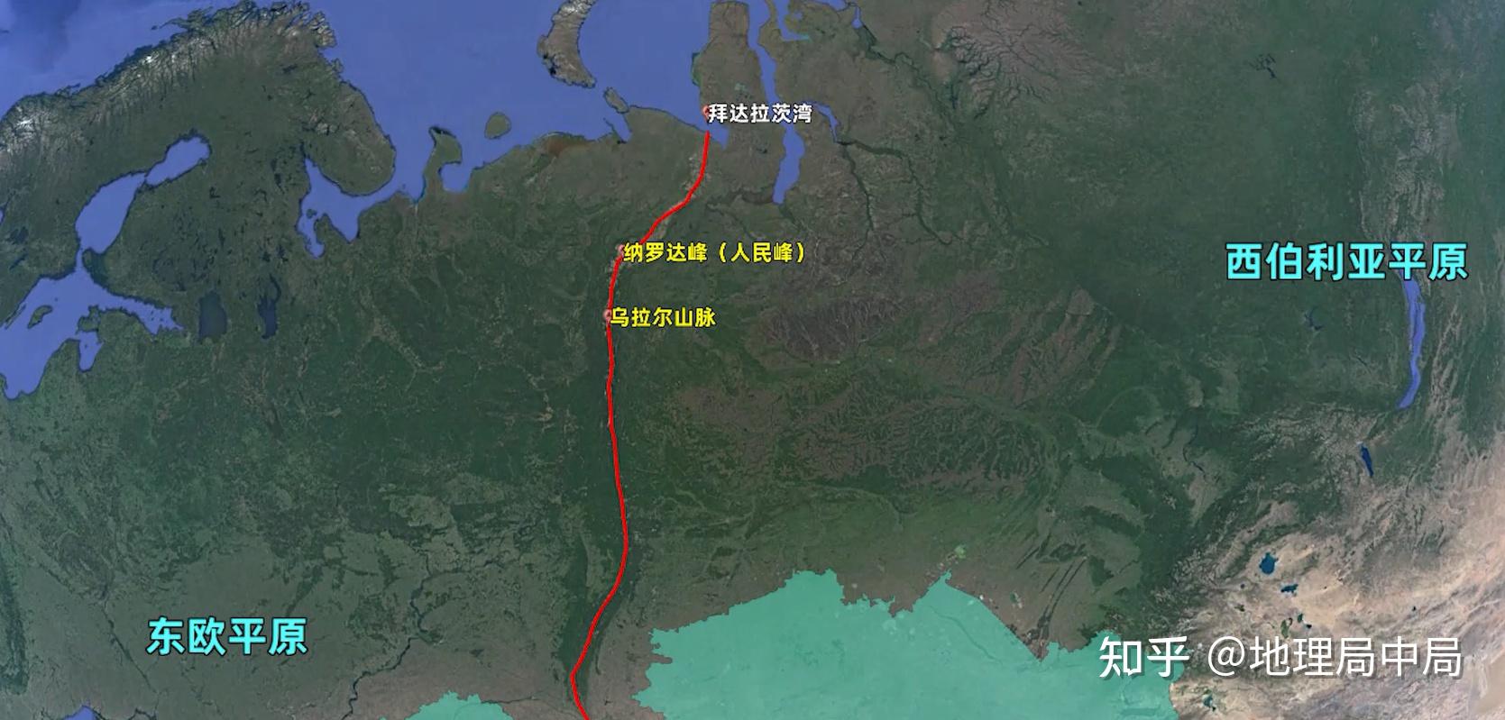 亚欧分界线是怎么确定的？ - 知乎