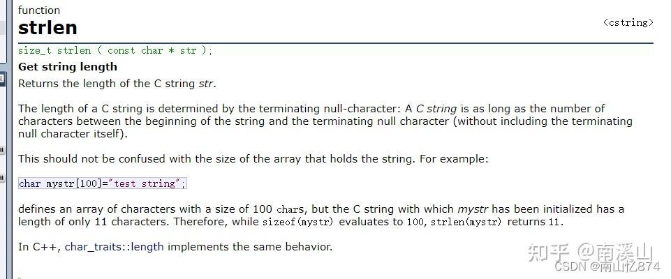 C语言strlen模拟实现的三种方式 - 知乎