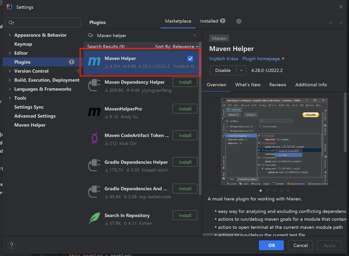 Maven Helper插件：轻松解决项目依赖冲突，让你的开发更高效！ - 知乎