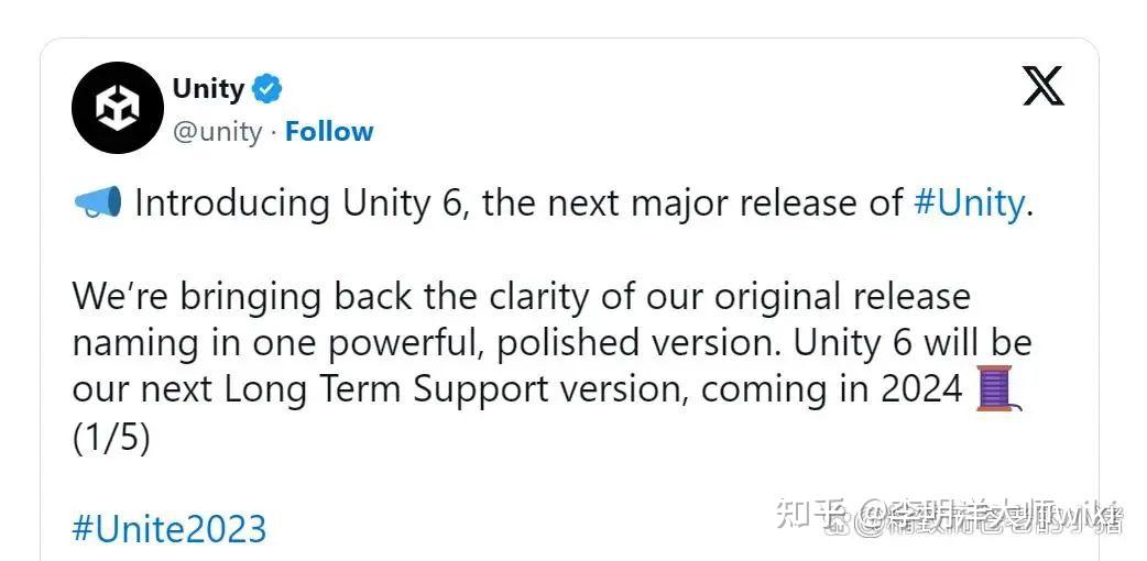 Unity 6引擎正式公布：画面效果展示性能提升！ - 知乎