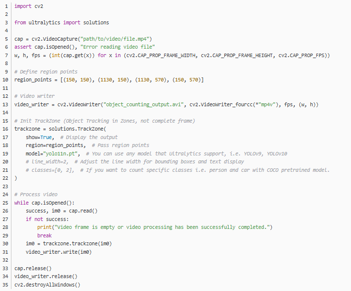 看Ultralytics YOLO11新模块TrackZone如何让你在区域内进行对象跟踪？ - 知乎