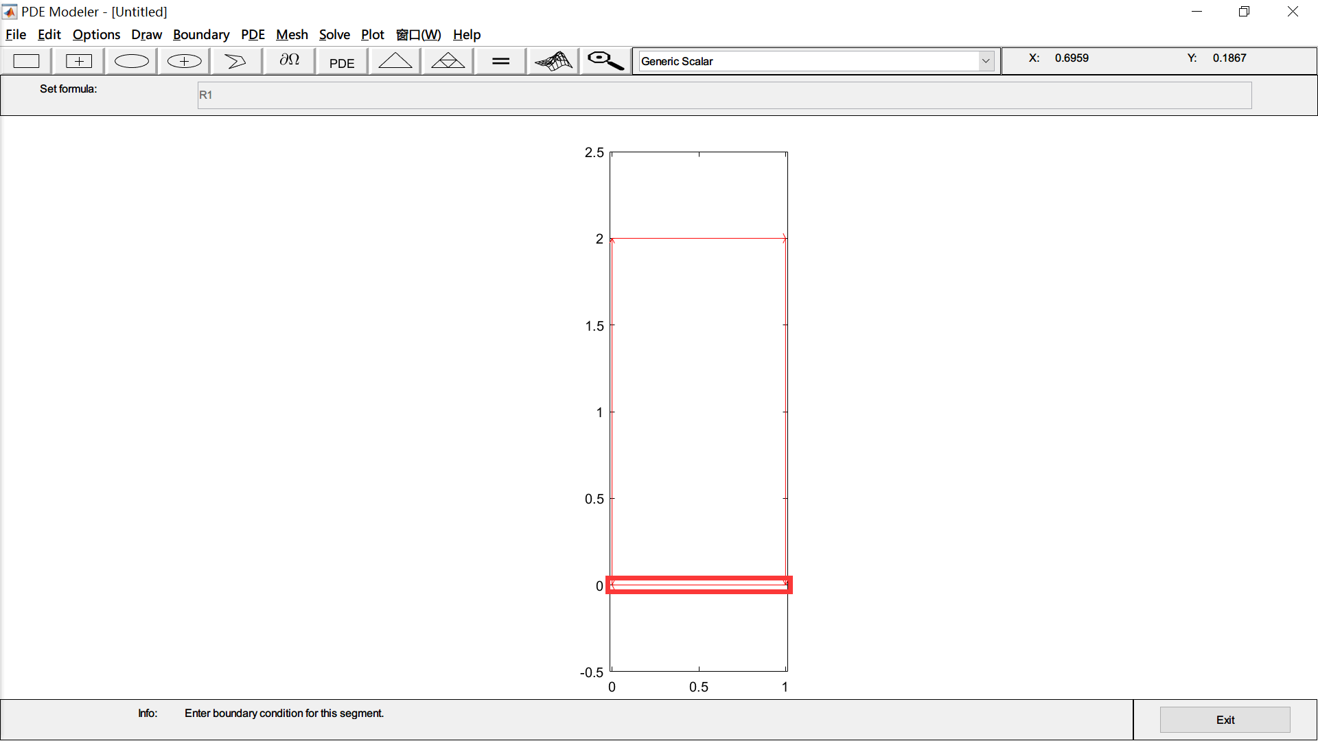 MATLAB 偏微分方程工具箱 pdetool 入门教程 - 知乎