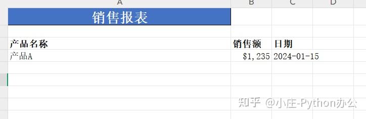 Python100个库分享第21个—xlsxwriter (办公库篇) - 知乎