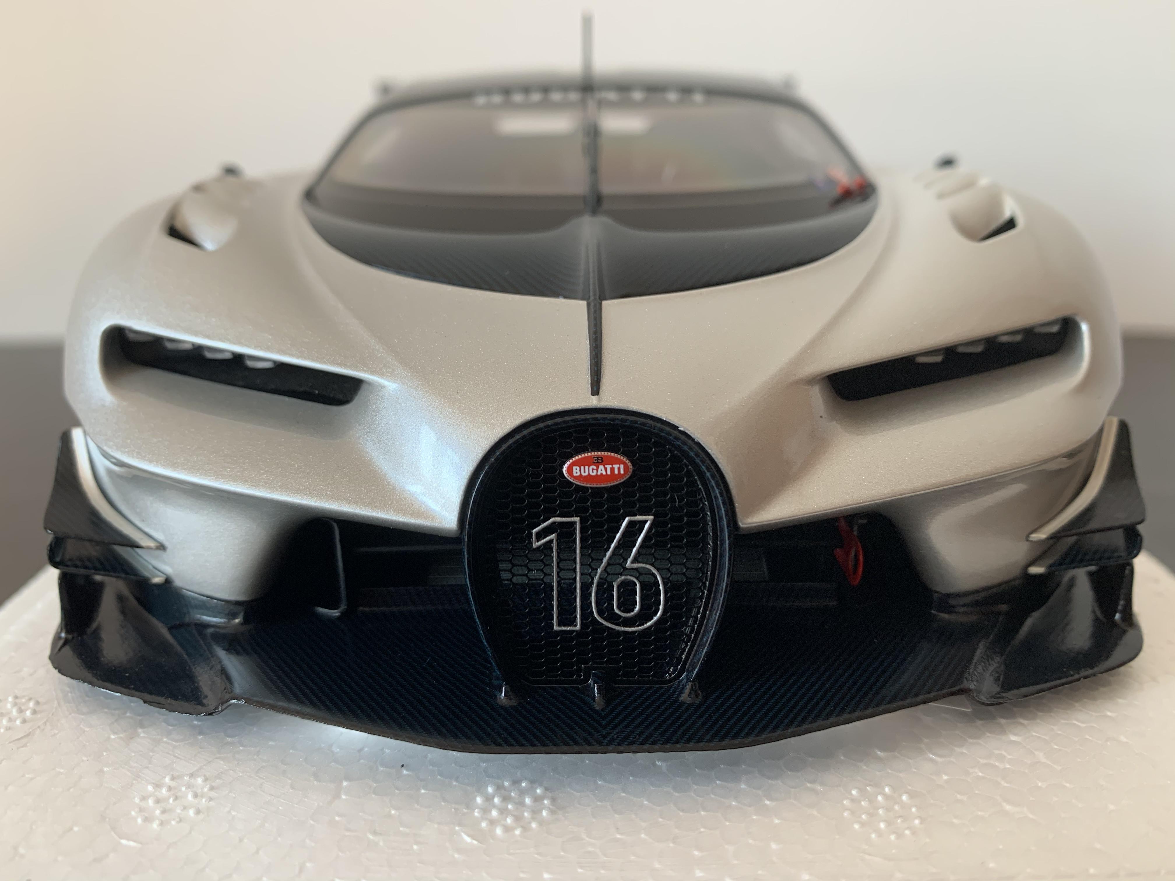 autoart 布加迪vgt 银蓝 - 知乎