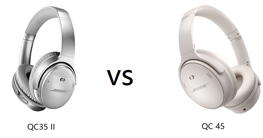 BOSE QC45 vs QC35 II 该买哪个？有什么不同？