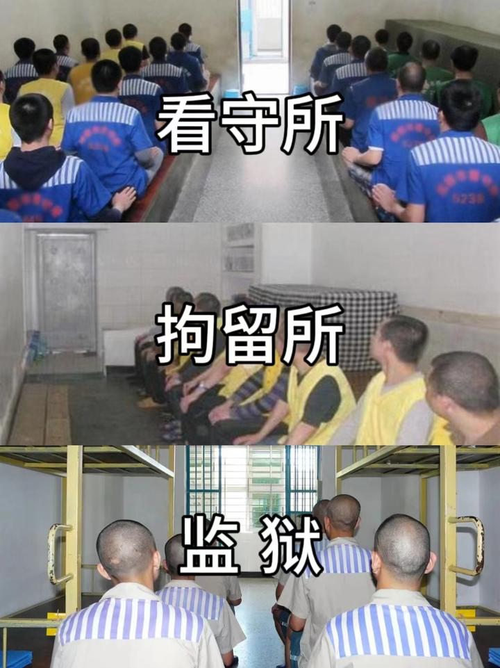 看守所、拘留所、监狱到底有什么区别? 知乎