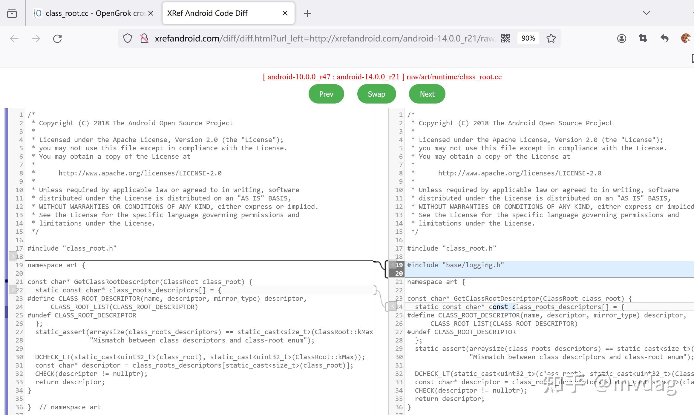 分享一个Android系统源码在线查看的网站 - 知乎