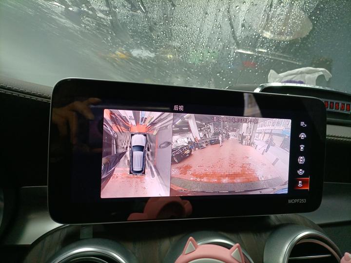 22款奔驰GLC260升级原厂环视全景360影像效果展示 - 知乎