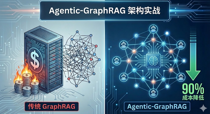GraphRAG 太贵？一种成本降低 90% 的 Agentic-GraphRAG 架构实践 - 知乎