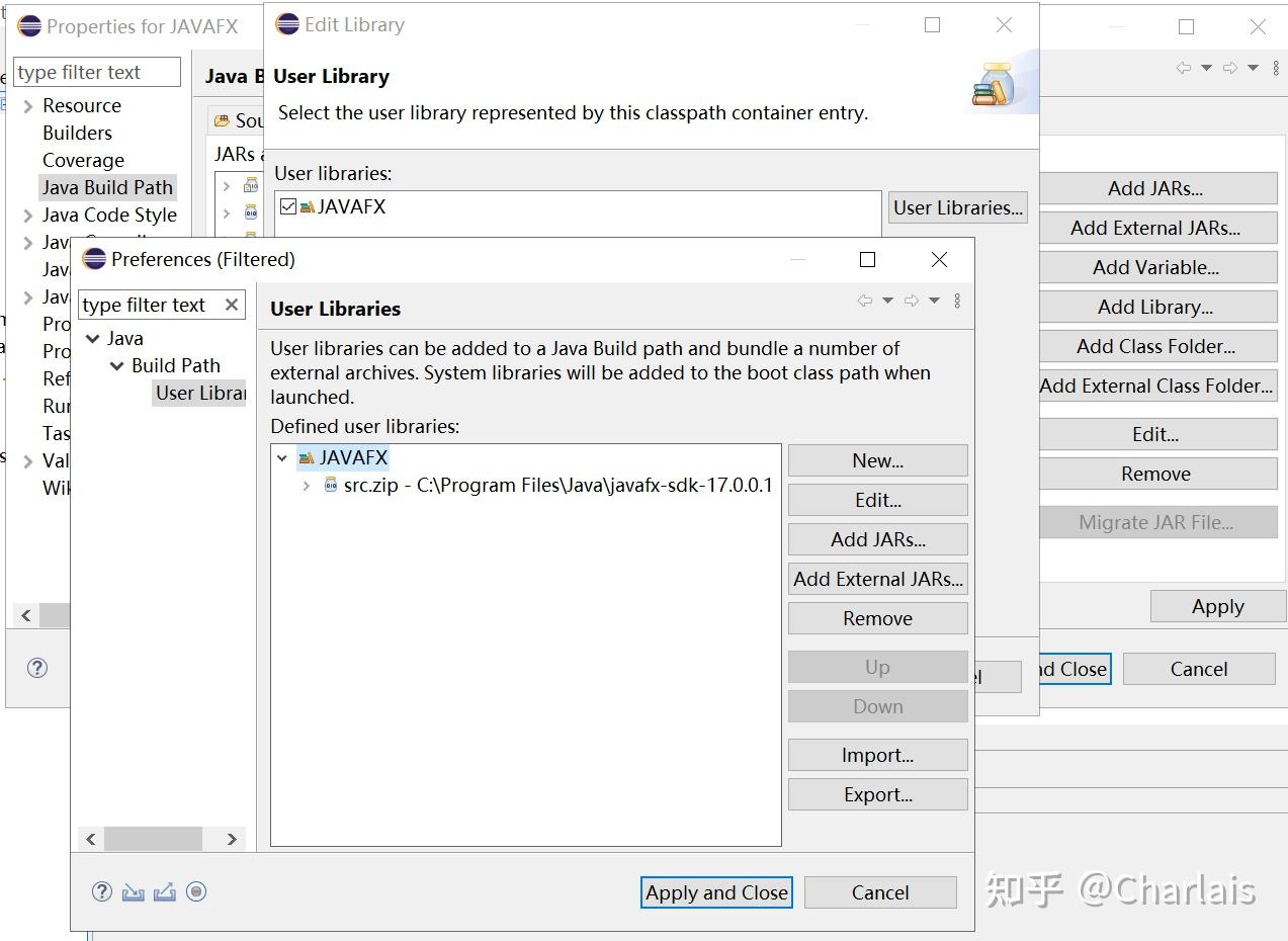 JavaFX包的下载及配置（Eclipse） - 知乎
