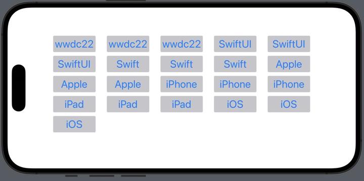 SwiftUI流体布局Flow Layout，网格对齐代码 - 知乎