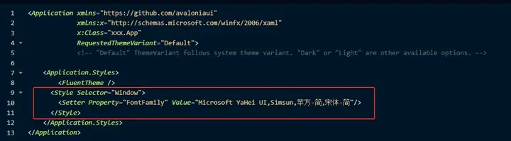 Avalonia开发——设置全局窗口字体 - 知乎