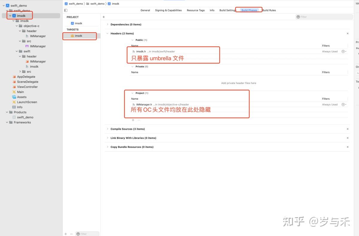 Swift framework 与 OC 混编 - 知乎