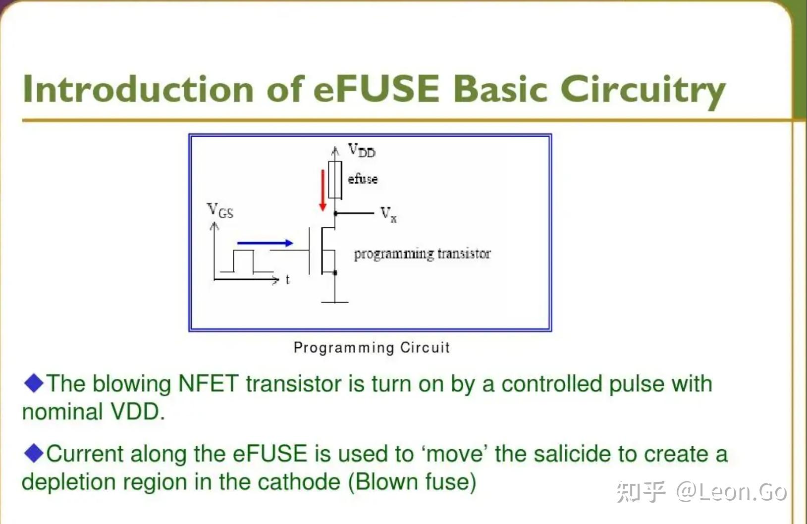 芯片设计时，用到的efuse 和otp有什么区别？ - 知乎