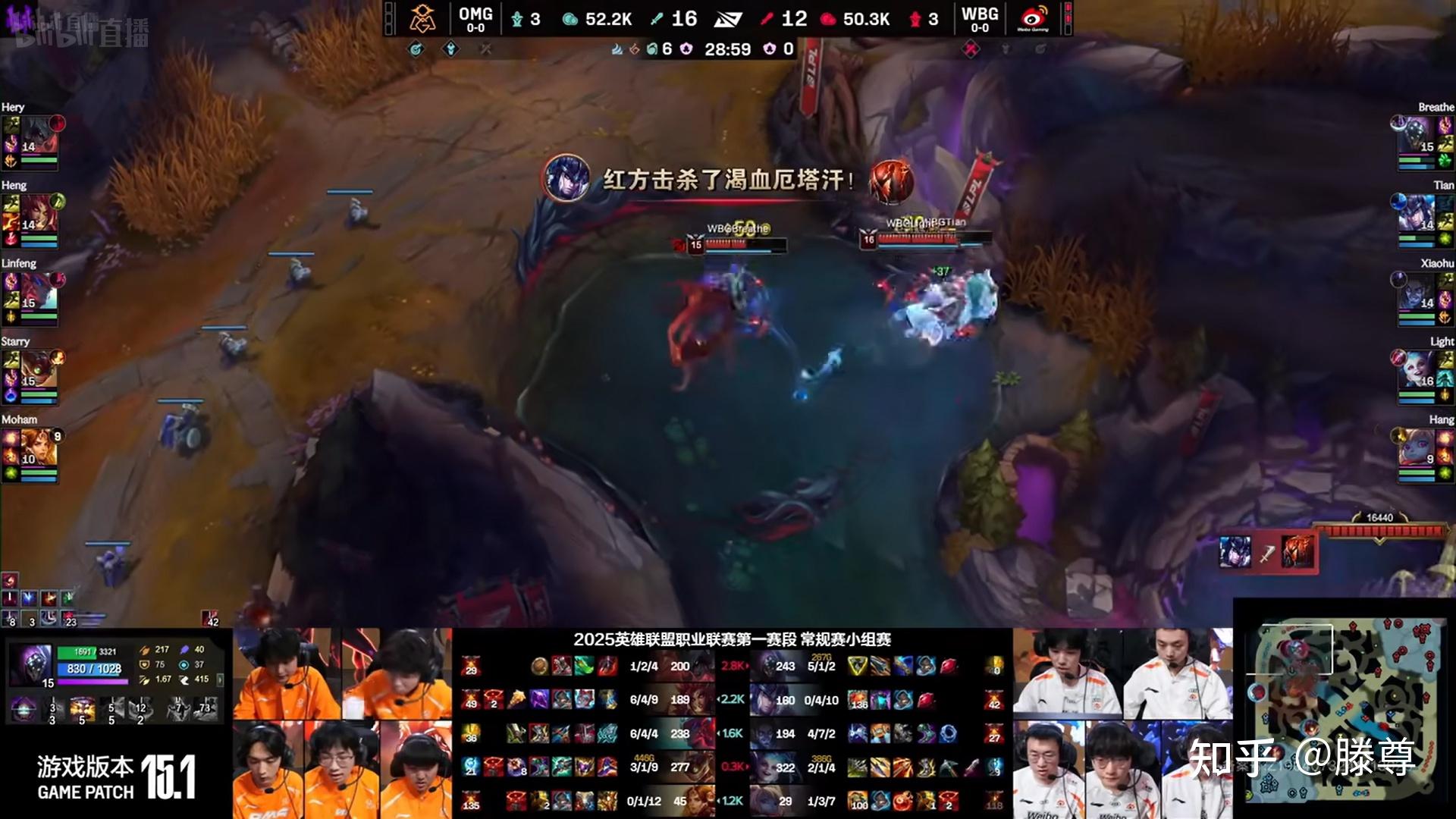 2025 LPL 第一赛段揭幕战 WBG 3:0 零封击败 OMG，如何评价这场比赛？ - 知乎