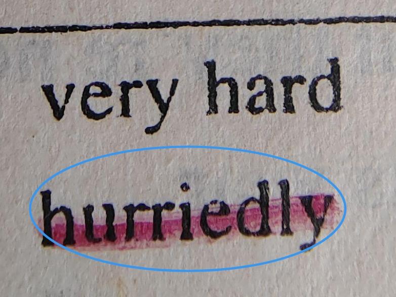 中考英语高频词hurriedly，在新概念英语第一册73-74课出现了3次：Got it - 知乎