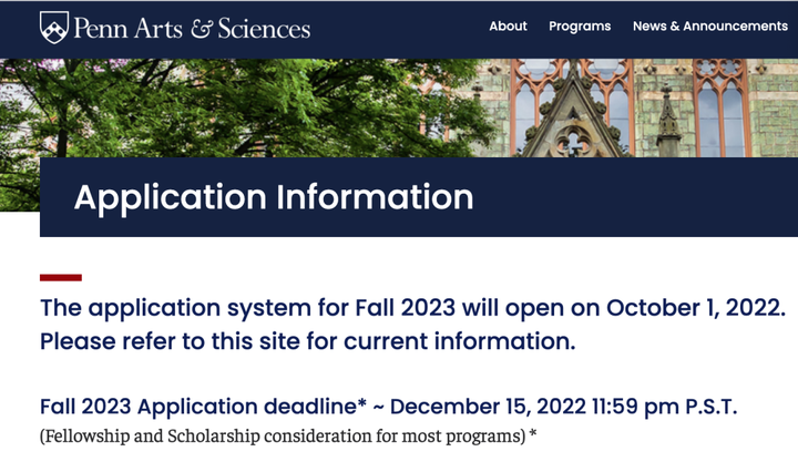 速看！美国大学23fall申请截止日期正式公布！包括耶鲁、CMU、宾大、康奈尔、NYU... - 知乎