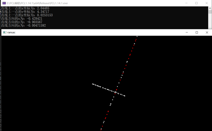 PCL RANSAC拟合直线 - 知乎