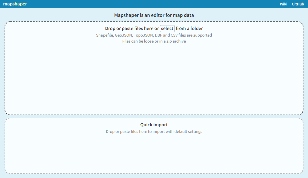mapshaper介绍、本地安装发布服务 - 知乎