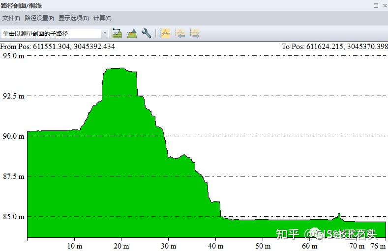 用Global Mapper提取DEM高程，并快速出剖面图的方法