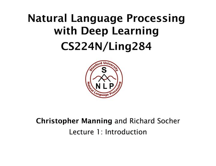 CS224N Lecture1 笔记 - 知乎