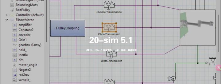 【软件更新】20-sim 5.1新版本发布：模型编辑更轻松，功能更强大 - 知乎