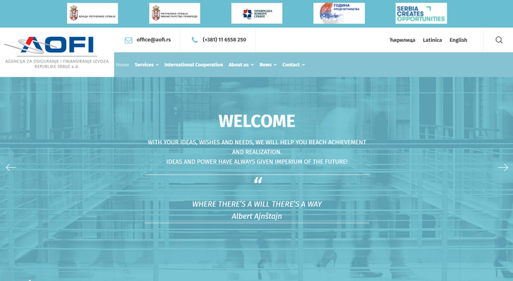 AOFI（塞尔维亚出口信用保险公司）简介 - 知乎