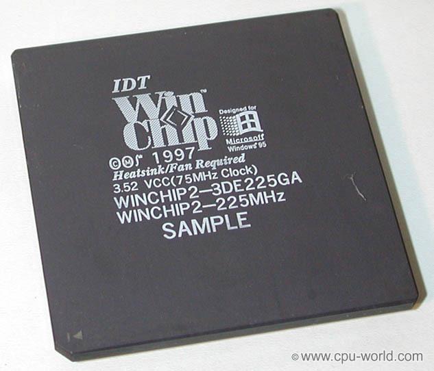 【转】The IDT WinChip C6 CPU测评 - 知乎