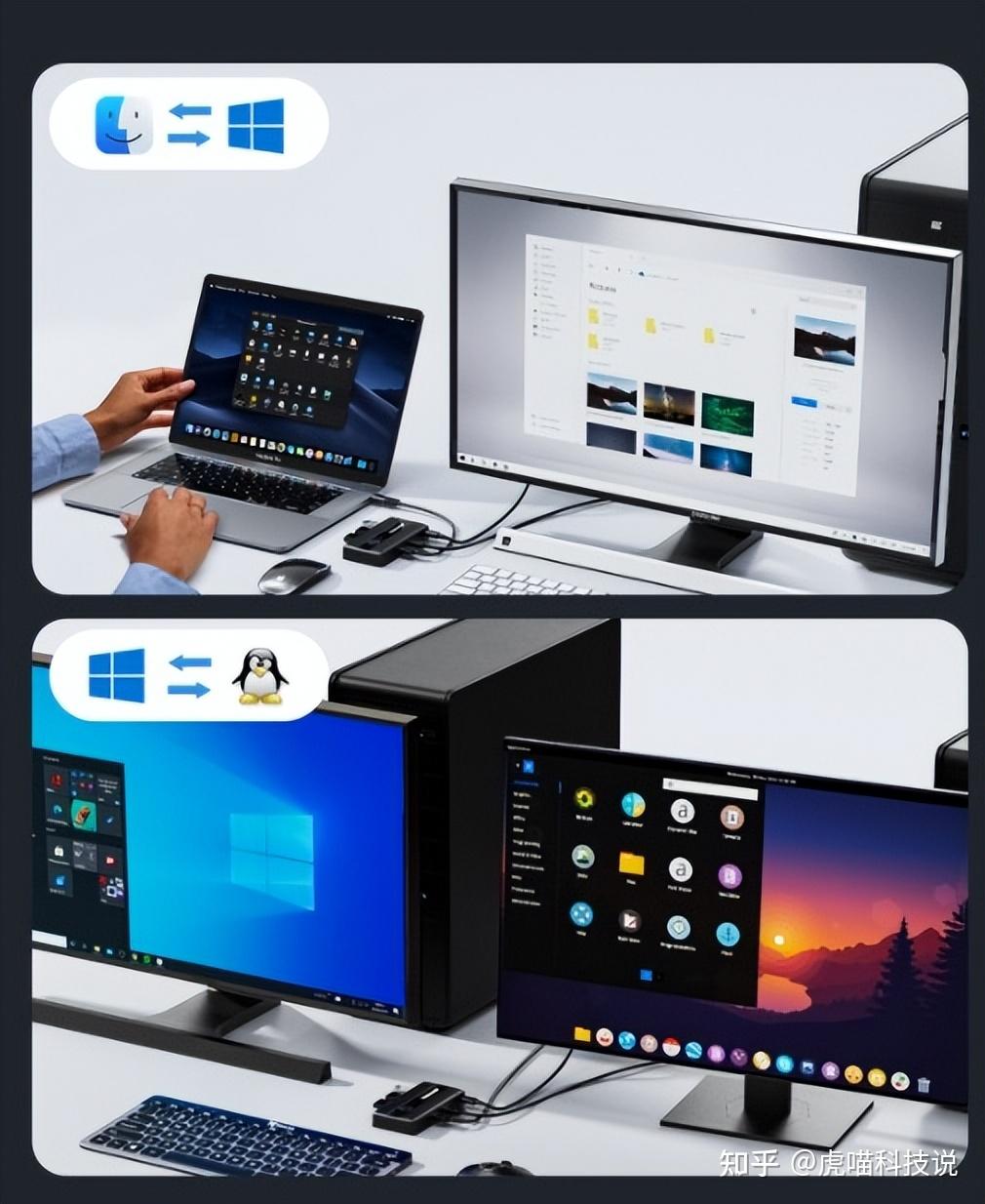 Lemorele H5 USB切换器：多系统操作，只需一键搞定！ - 知乎