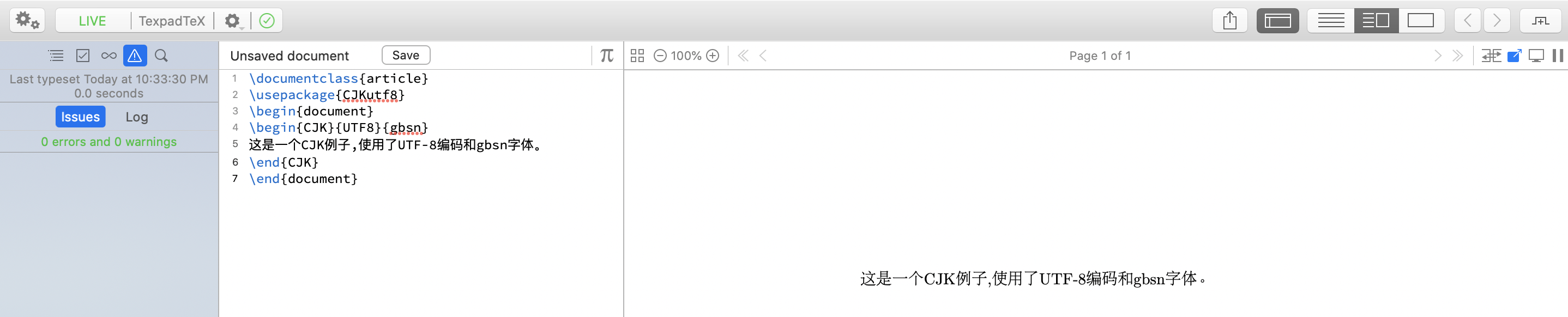 texpad中如何使用中文？（mac OS） - 知乎