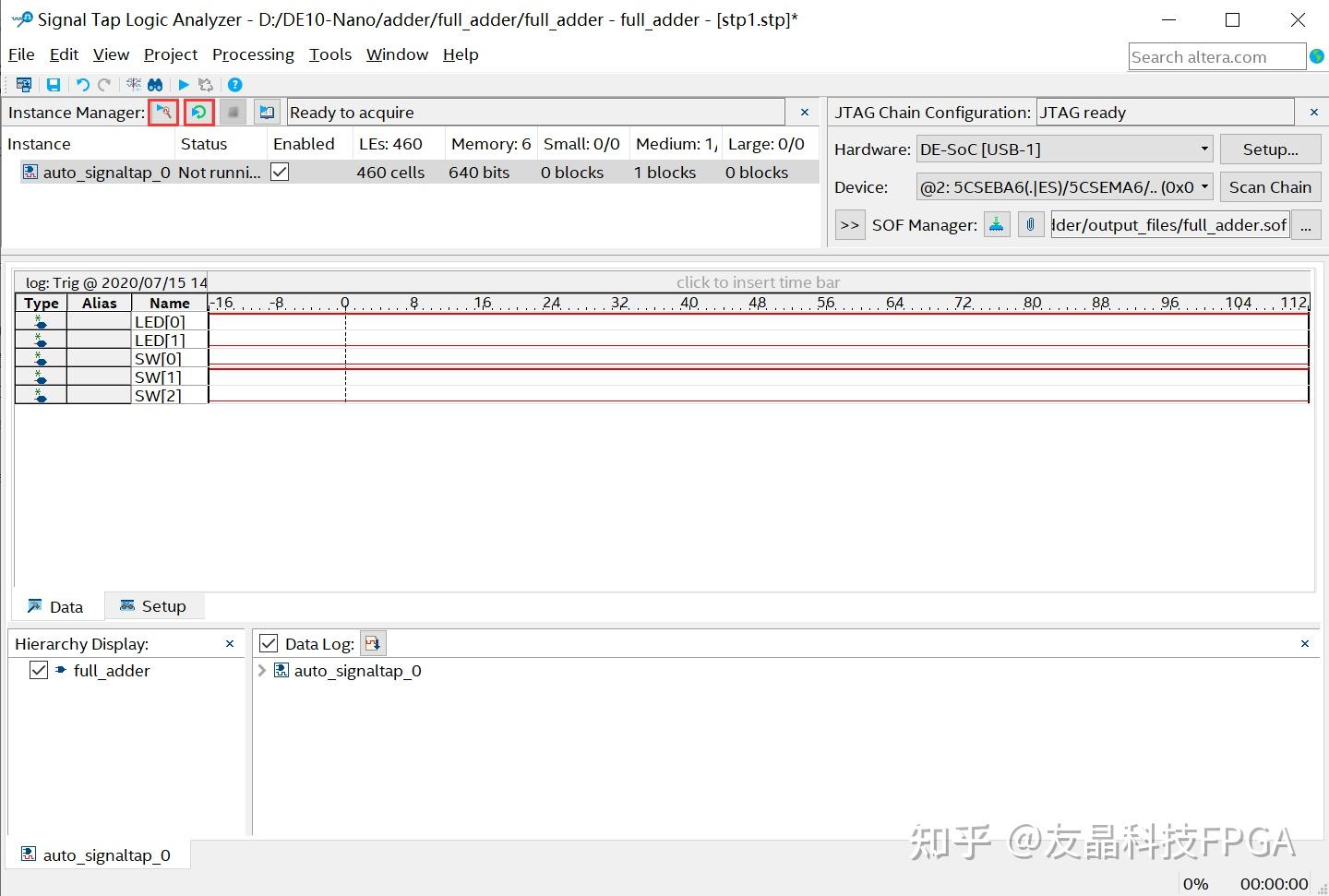Signal Tap Logic Analyzer使用讲解 - 知乎