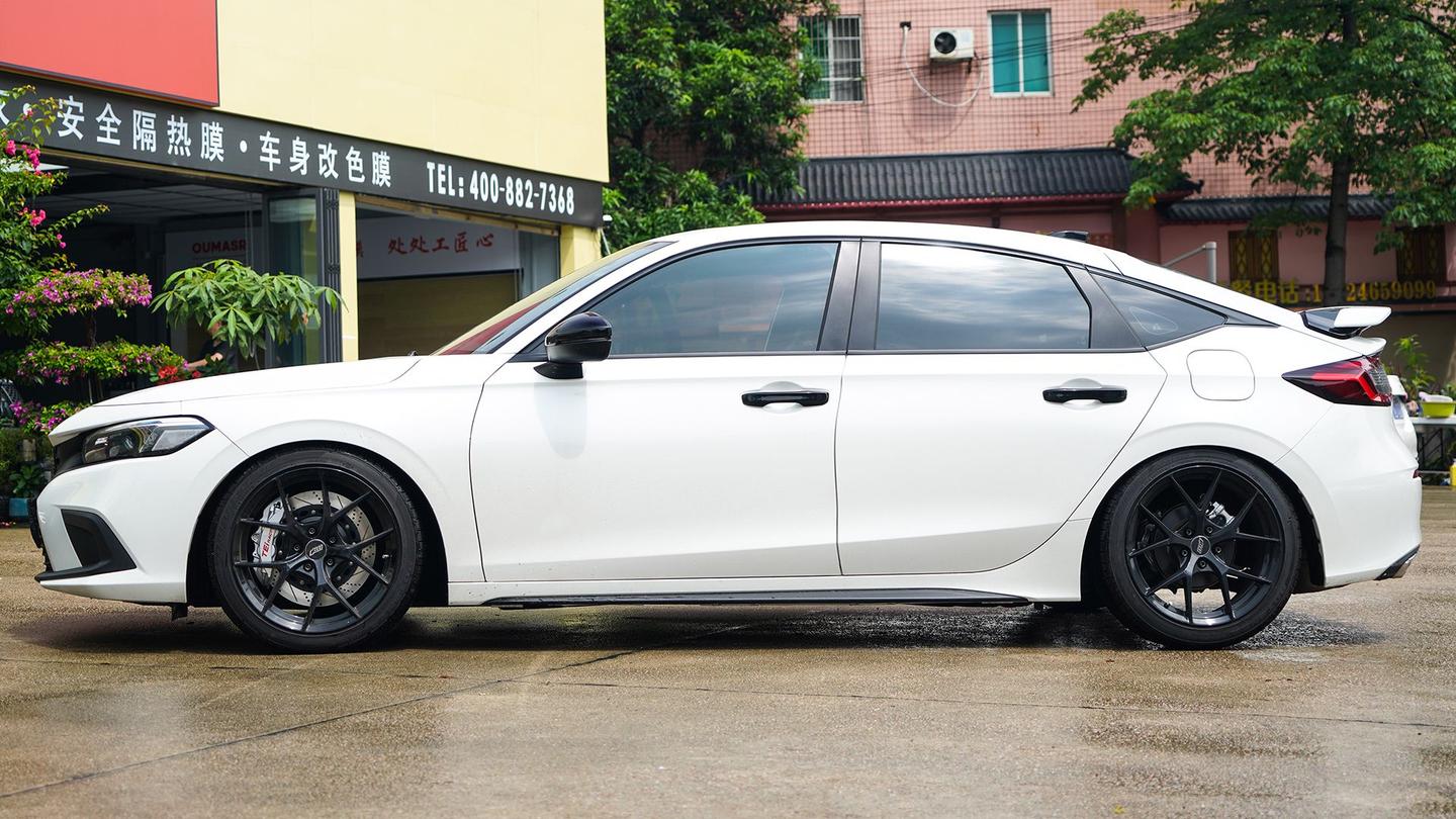 改装案例丨十一代思域升级P40NS+大四活塞卡钳套件 - 知乎