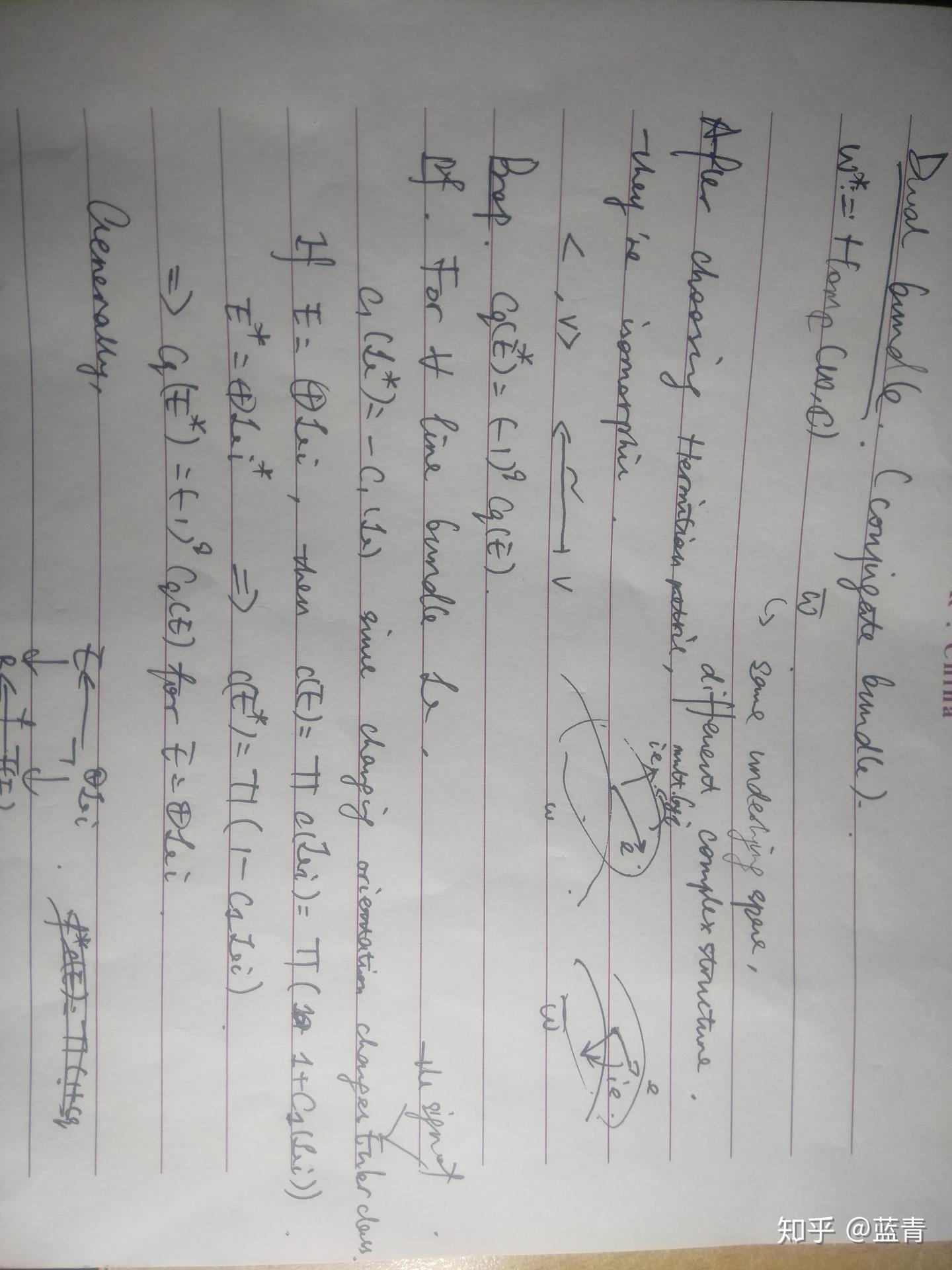 示性类（4）Chern class 讨论班手稿 - 知乎