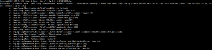 启动springboot项目,java报错exception In Thread Main Java Lang Unsupportedclassversionerror 知乎