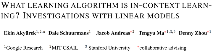 【论文阅读】Google 2022：什么！？ICL 竟然是这样学到上下文知识的！？ - 知乎