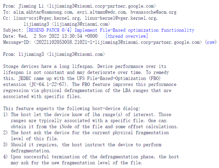 Linux 获得一批被评为 “完全疯狂” 的 UFS 文件优化补丁 - 知乎