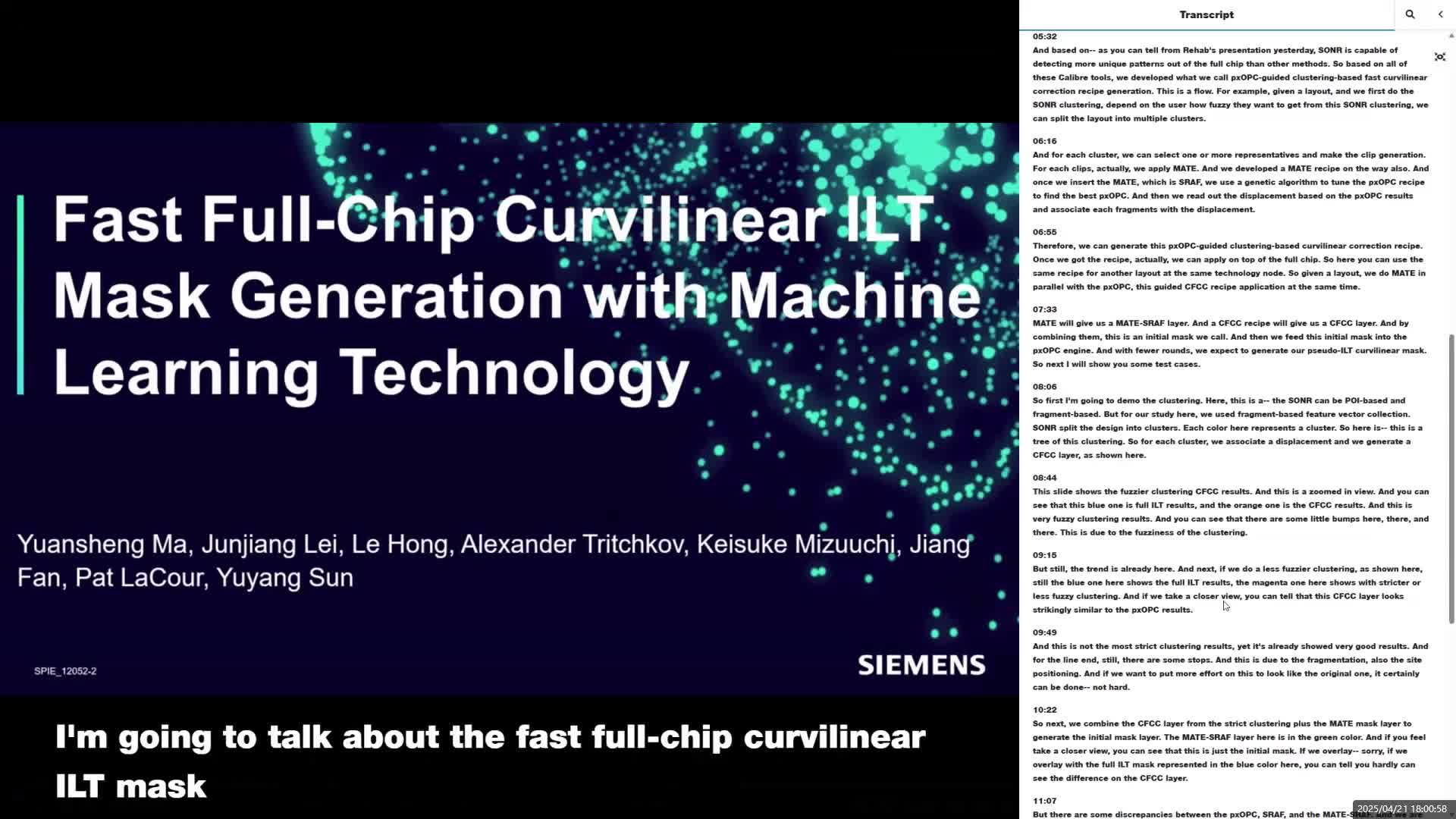 快速全芯片曲线 ILT 掩模生成与机器学习技术 - 知乎