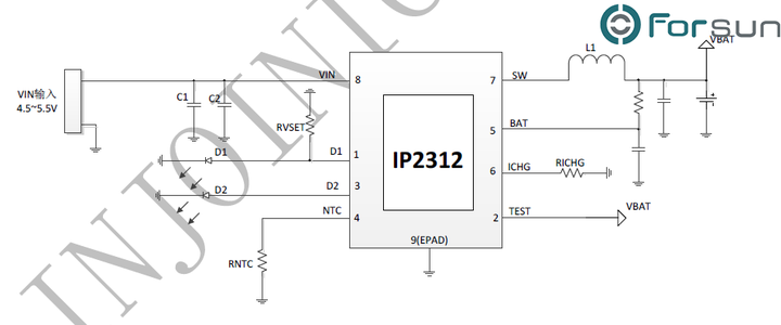 IP2312 单节锂电池同步开关降压充电IC - 知乎