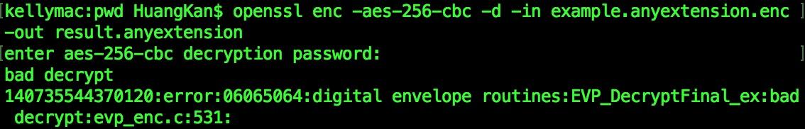 使用openssl命令加密和解密文件 - 知乎