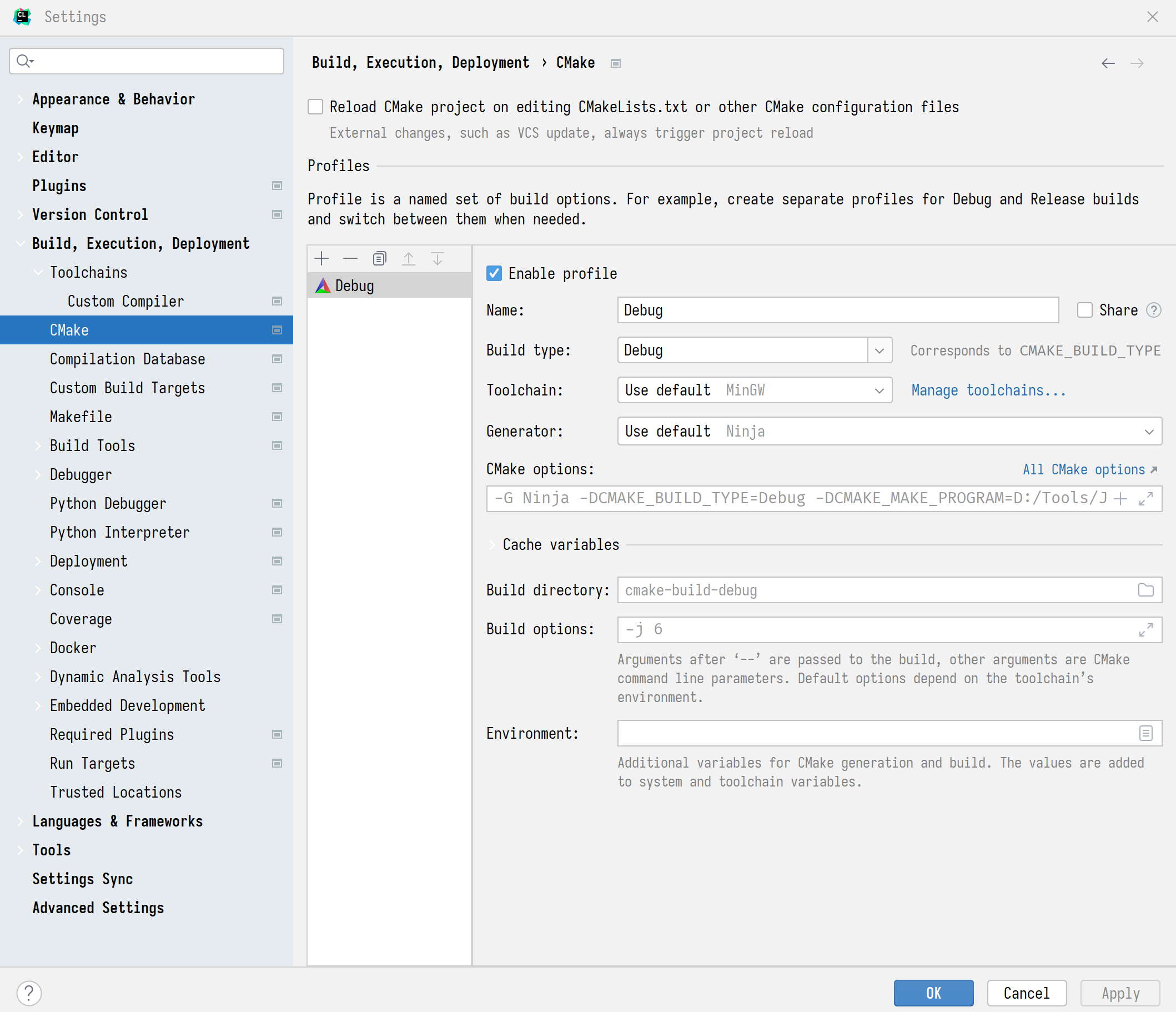 cmake-build-debug目录如何修改？ - 知乎