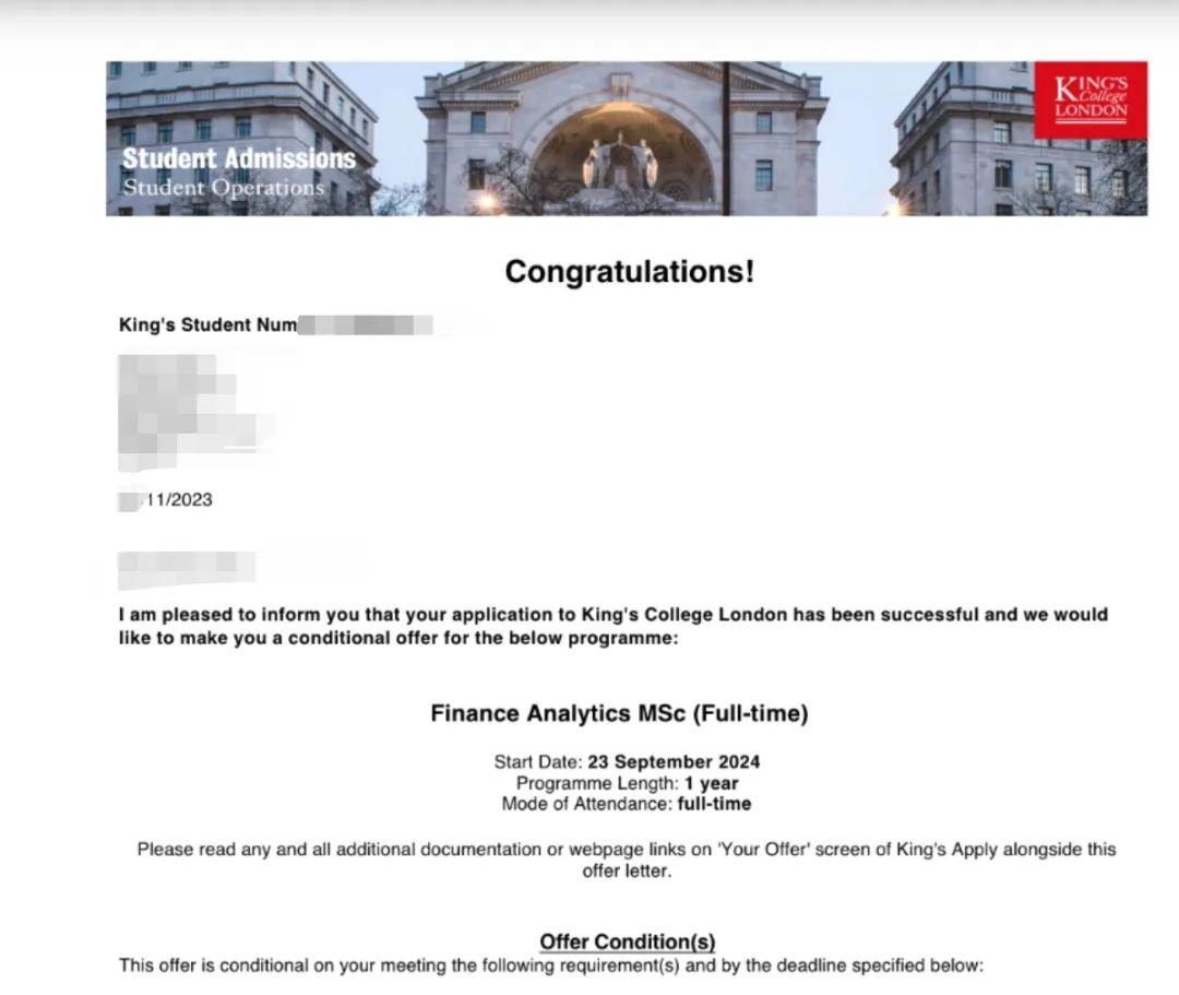 【offer喜报】双非二本85+，逆袭KCL！ - 知乎